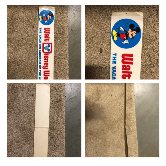 Other | Vintage Walt Disney World Bumper Sticker | Poshmark